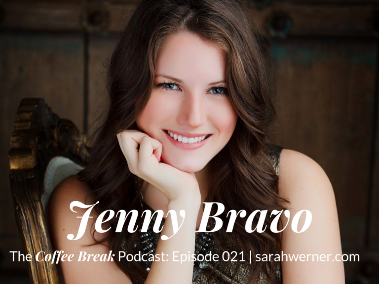 The Write Now Podcast Presents: "Coffee Break with Jenny Bravo"